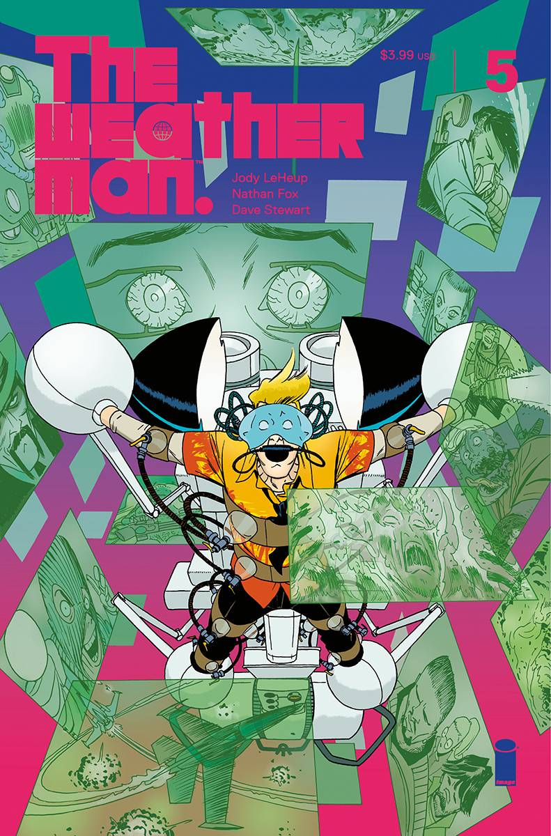 The Weatherman #5 Marcos Martin Variant – Wow Cool